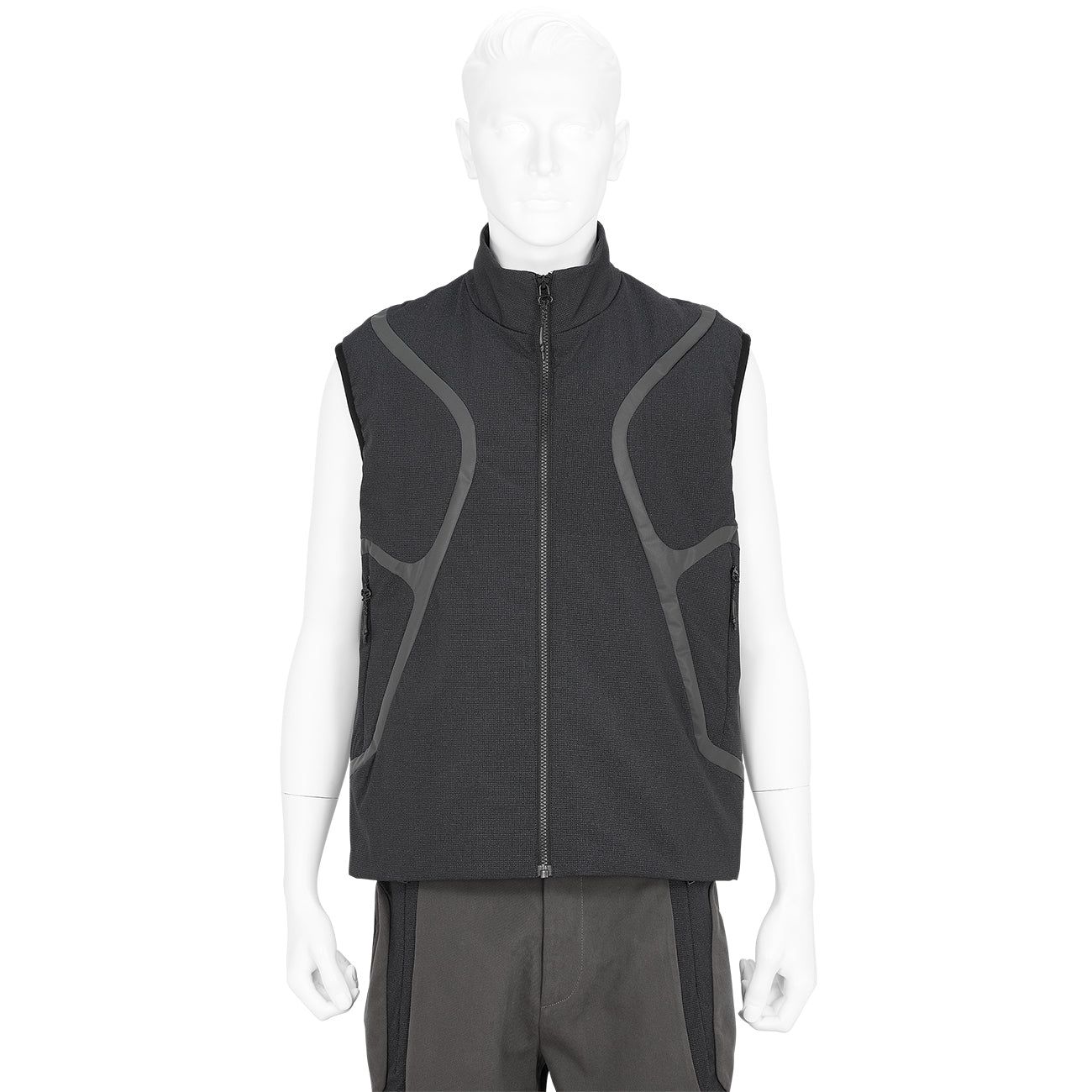 FLASH VEST GREY BLACK - _J.L - A.L_(ジェイラル) - TOPS(トップス・アウター ...